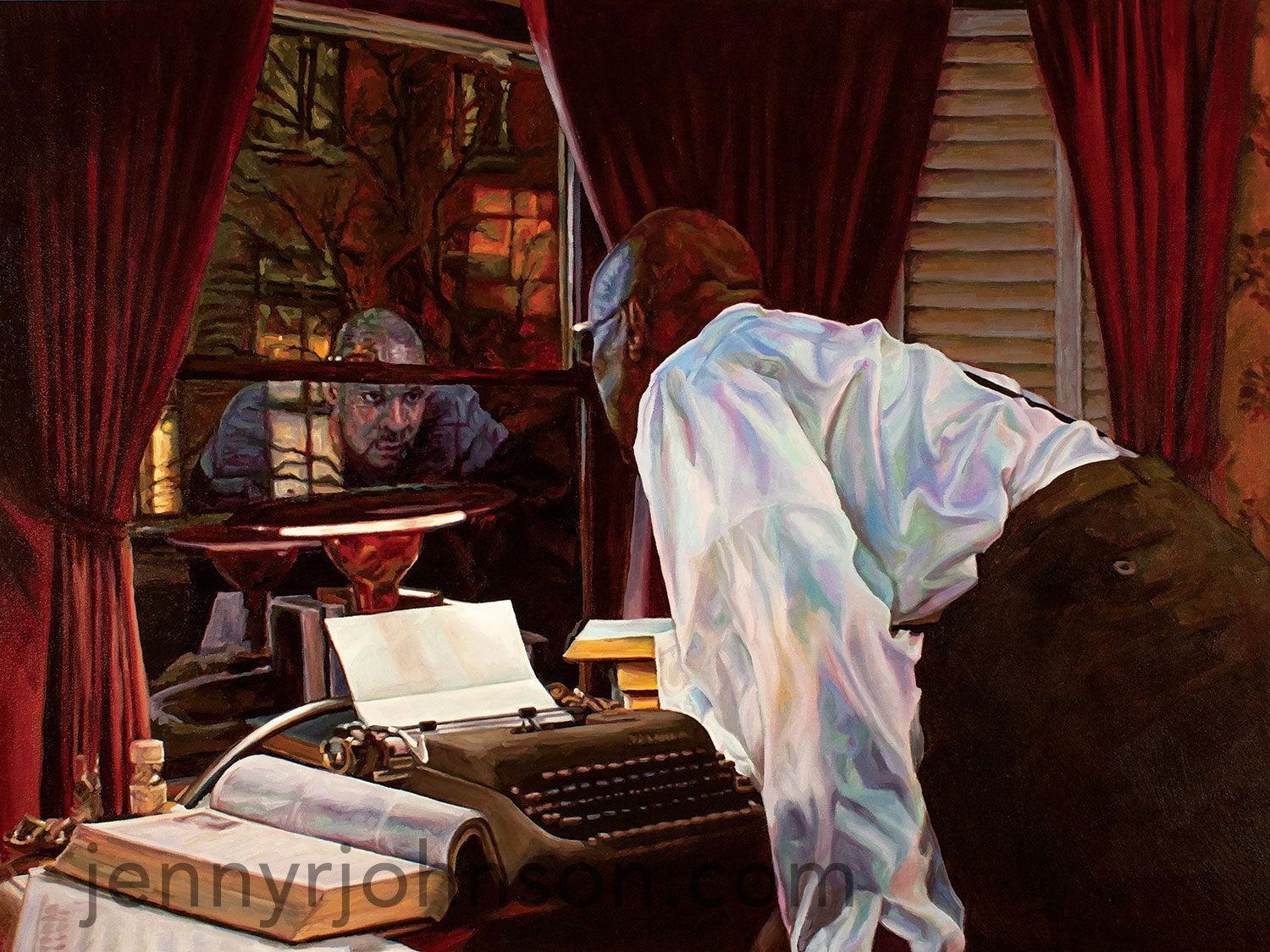 "The Dreamer and the Dream" Art Print – jennyrjohnsonart